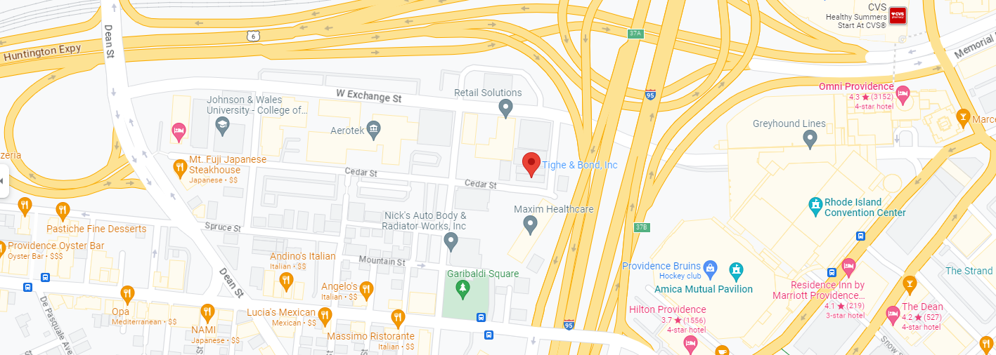 Map Of Federal Hill Providence