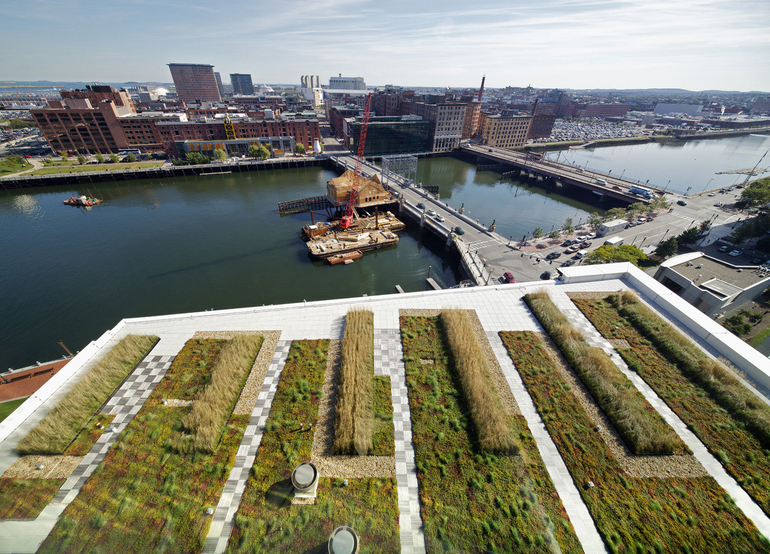 Atlantic Wharf Green Roof Design - Tighe & Bond