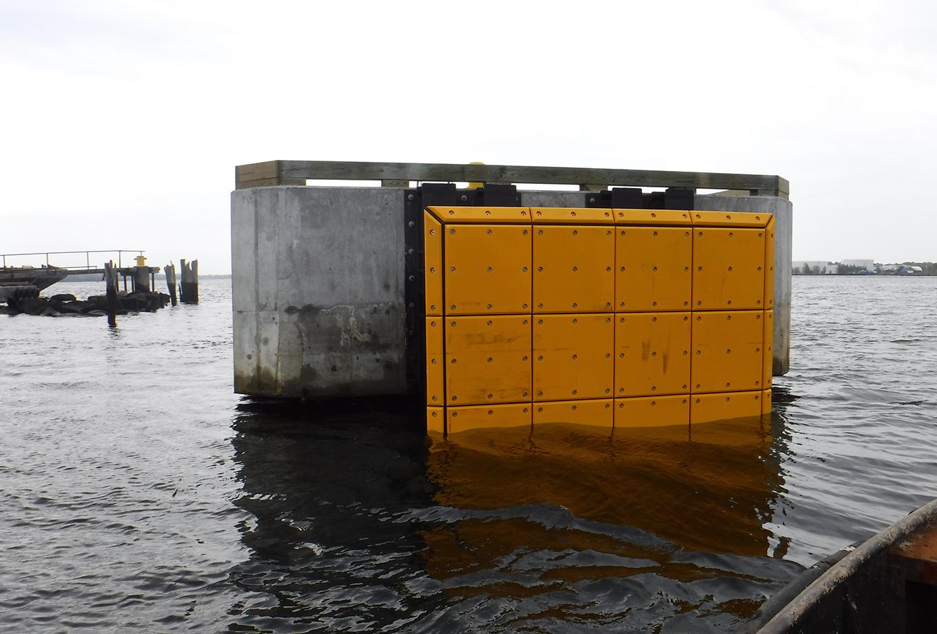 Wilkesbarre Pier West Breasting Dolphin Design - Tighe & Bond