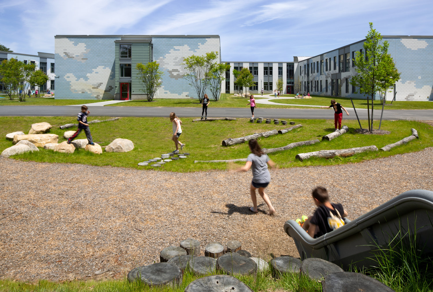 Carver Elementary School - Landscape & Play Area Design - Tighe & Bond