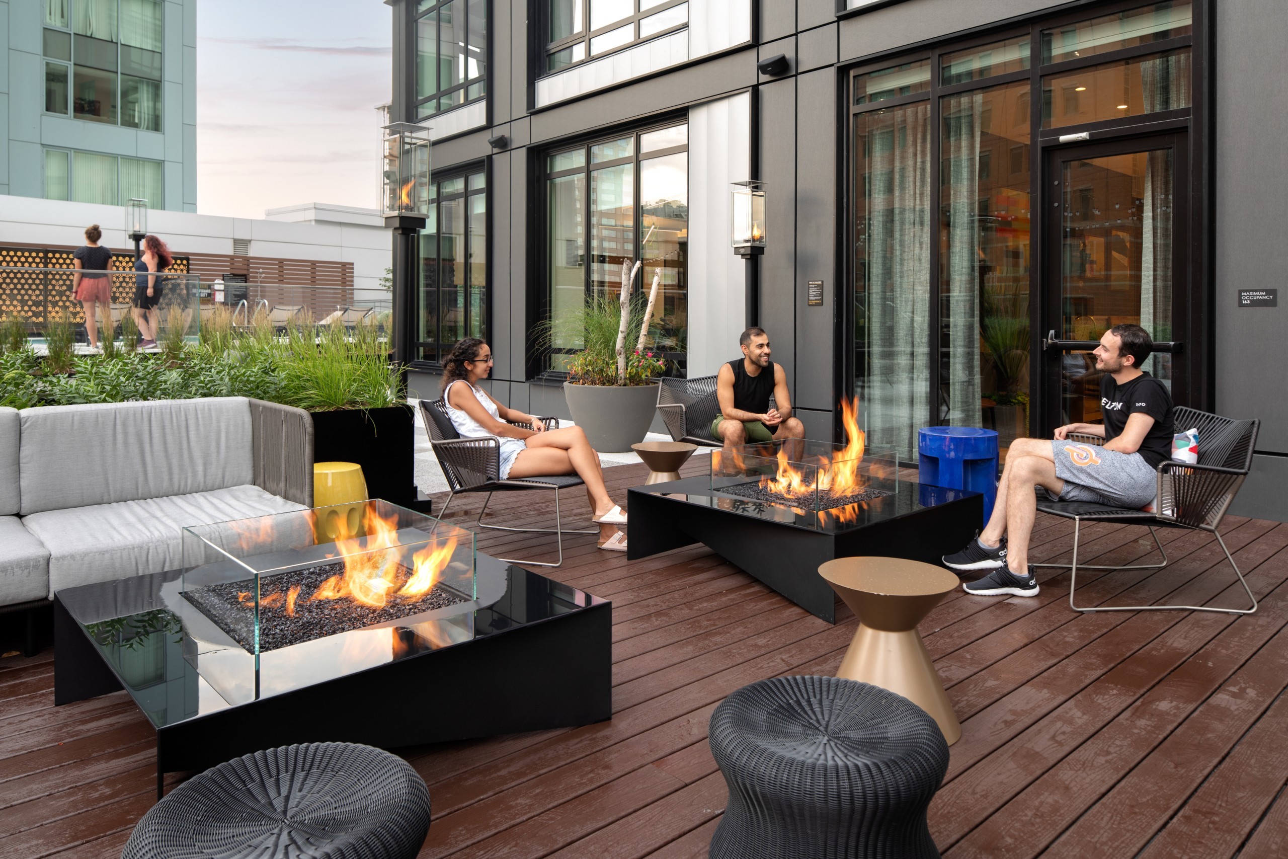 Gables Seaport Amenity Terrace - Tighe & Bond