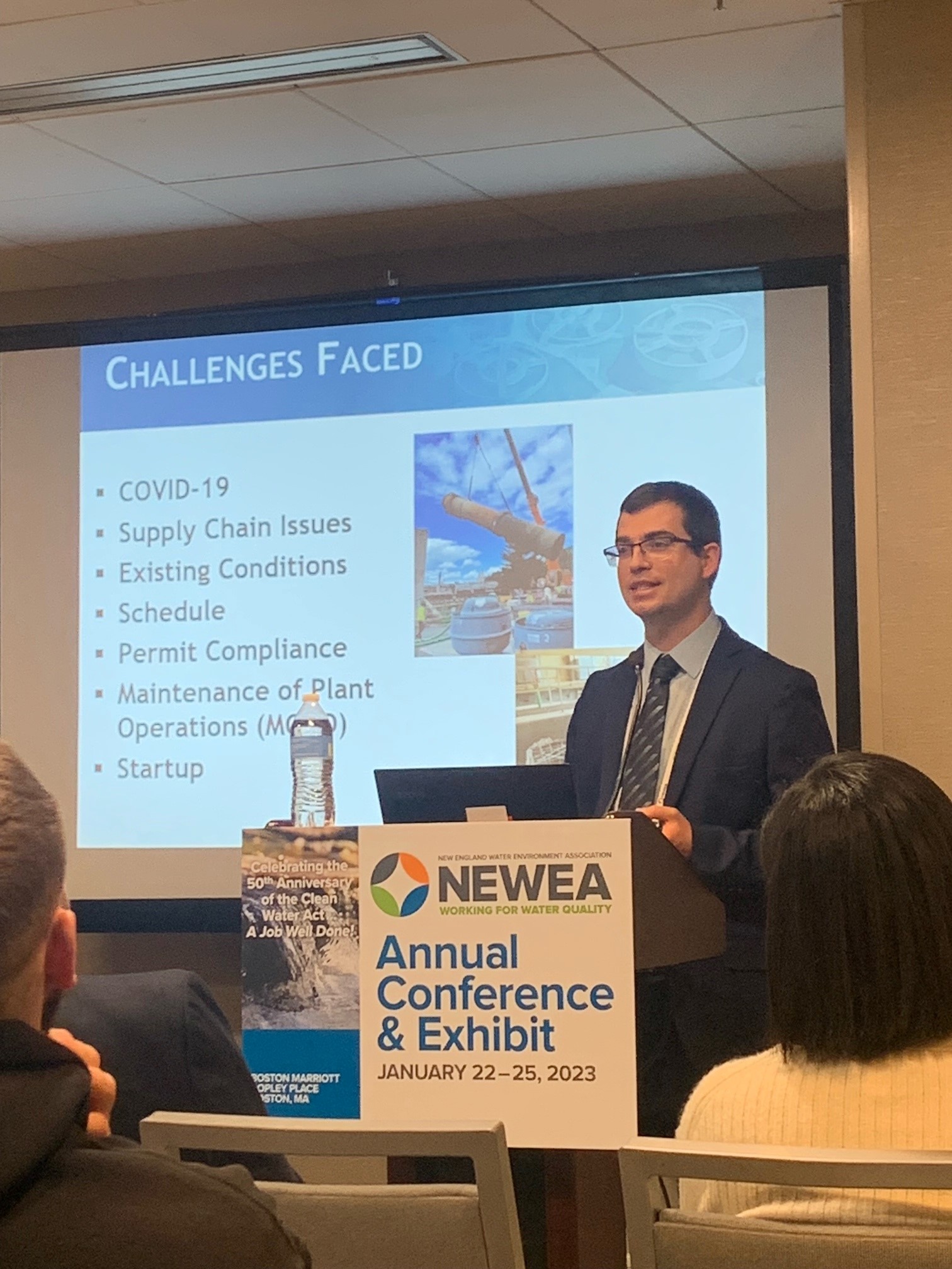 Tighe & Bond Engineers Present, Win Awards at NEWEA 2023