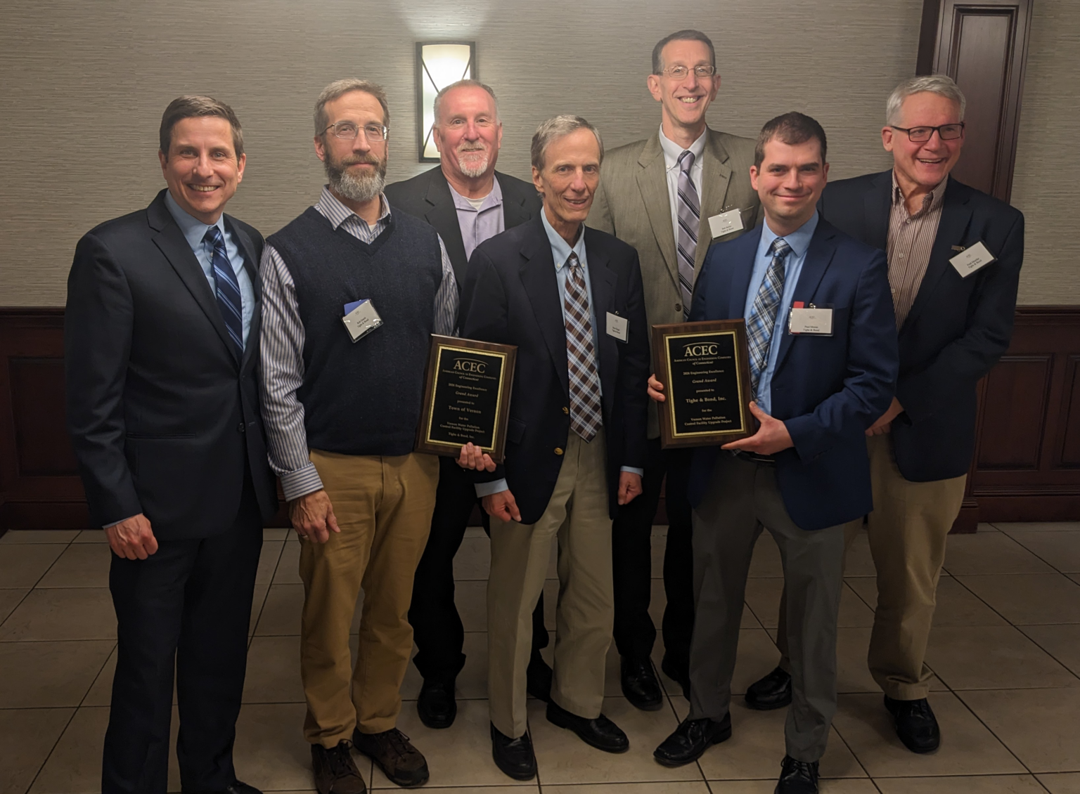 Vernon WPCF Upgrades Receive 2024 ACEC-CT Grand Award Northeast ...